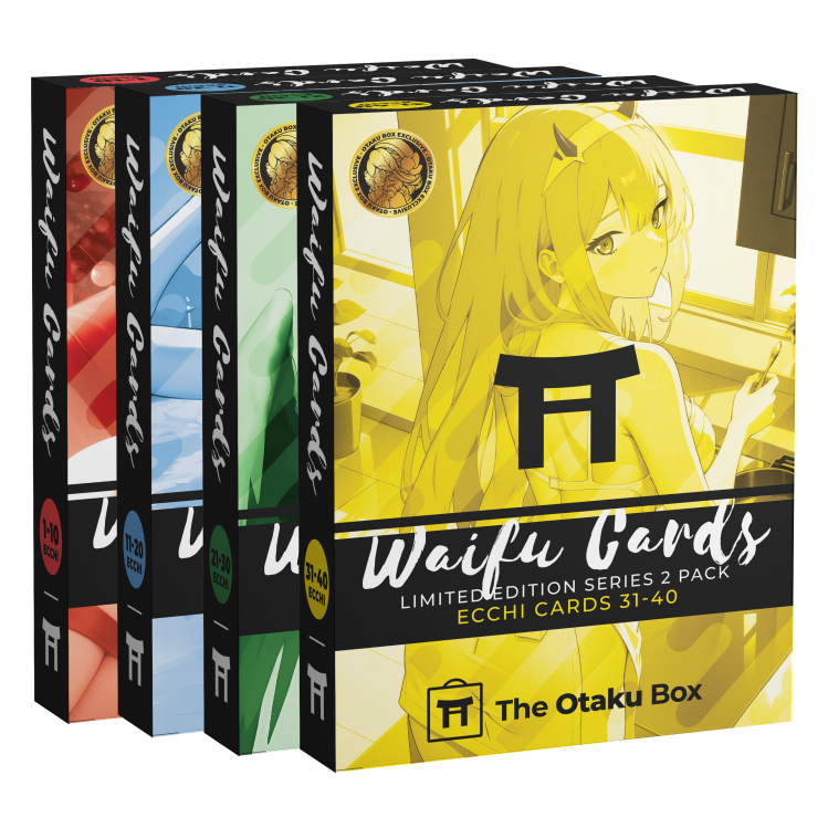 40 Exclusive Waifu Cards No1-40 ECCHI – The Otaku Box