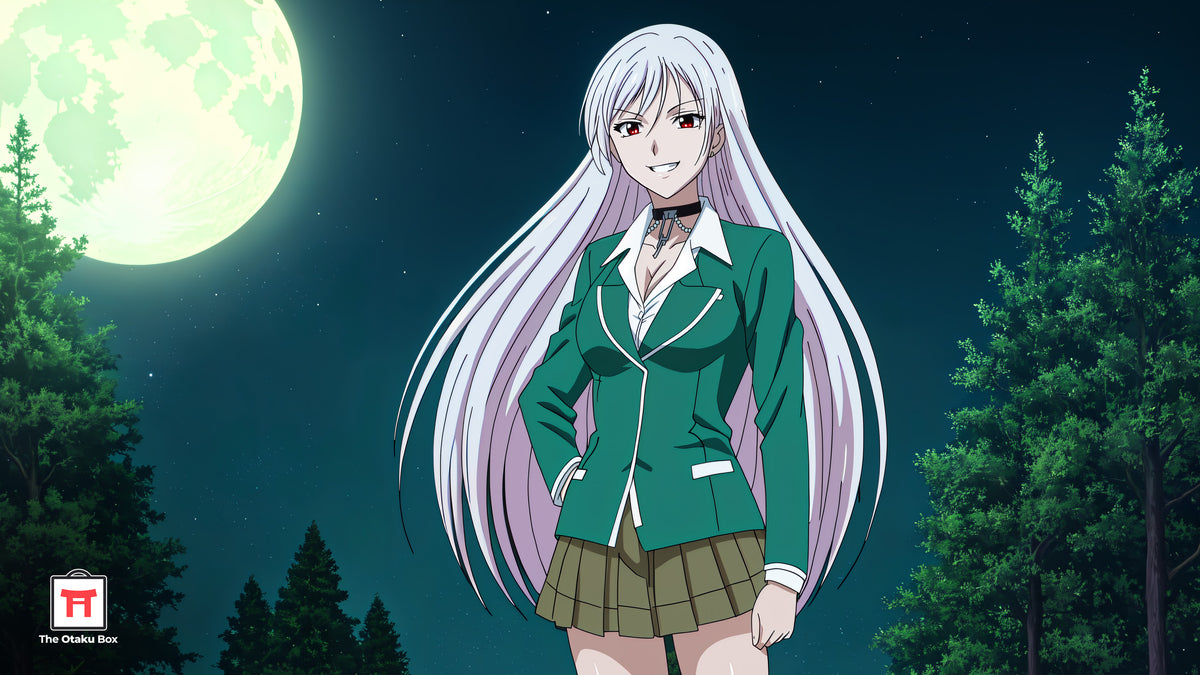 Cool Anime Wallpapers from the Ecchi Anime Rosario Vampire! – The Otaku Box