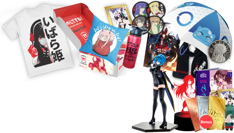 Shop - Anime box with scale figures, voting, and ecchi! – The Otaku Box