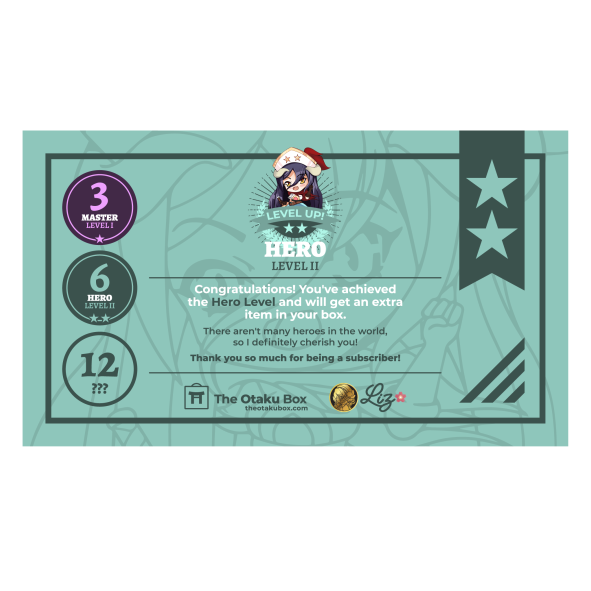 Hero Certificate – The Otaku Box
