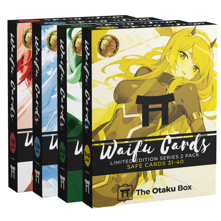 40 Exclusive Waifu Cards No1-40 SAFE – The Otaku Box